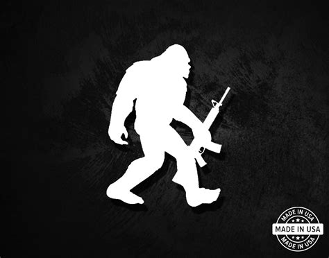 Sasquatch Stencil
