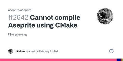 Cannot Compile Aseprite Using Cmake · Issue 2642 · Asepriteaseprite