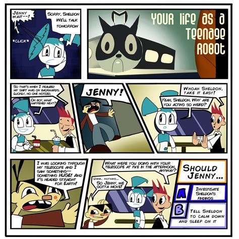 Your Life As A Teenage Robot Comic By Mick Angelkittlyncher R