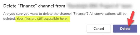 How To Properly Delete A Channel In Microsoft Teams SharePoint Maven