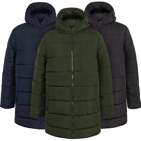 20 Pack Mens Winter Waterproof Wind Resistant Hooded Parka Coats In