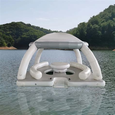 Yacht Inflatable Floating Dock Water Slide For Boats