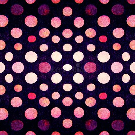 Bright Design Of Polka Dot Circles In A Seamless Pattern Stock Illustration Illustration Of