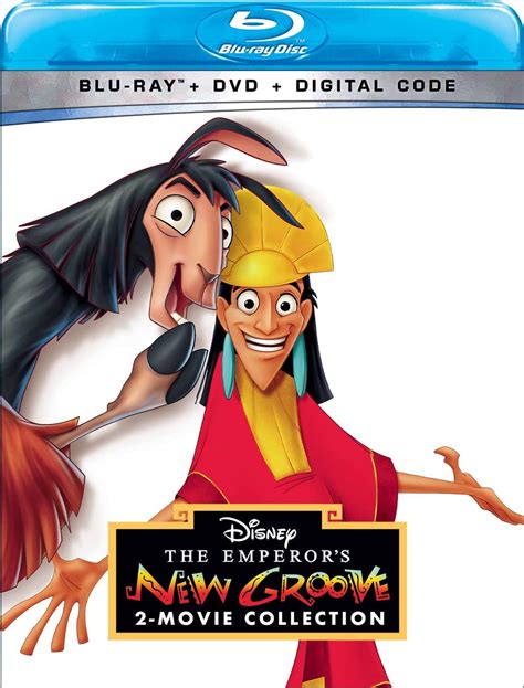 The Emperors New Groove Blu Ray David Spade Patrick Warburton