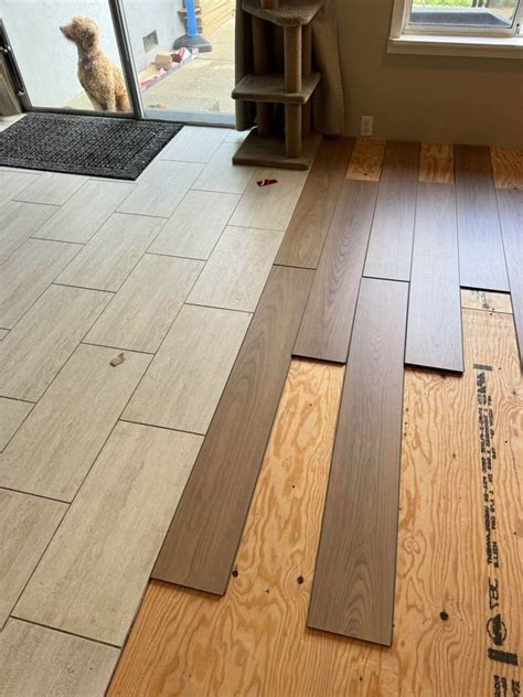 How To Seamlessly Transition Between Lvp And Tile Flooring New And Tips