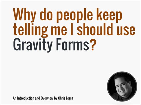 Gravity Forms Speaker Deck
