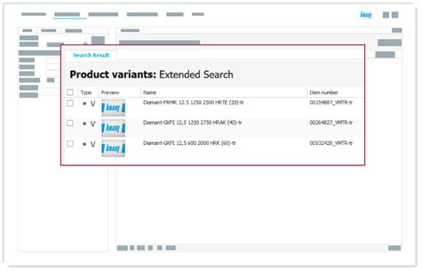 Find Variants Using The Extended Search Knauf Tutorials