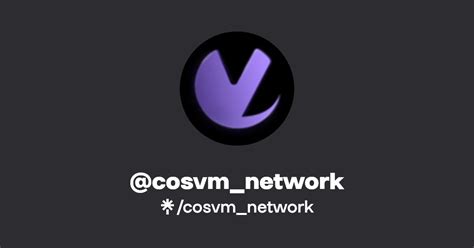Cosvmnetwork Twitter Instagram Facebook Linktree