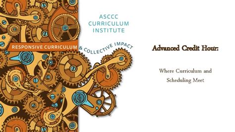 Advanced Credit Hour Where Curriculum And Scheduling Meet
