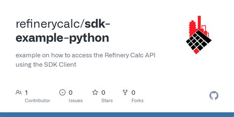 GitHub Refinerycalc Sdk Example Python Example On How To Access The Refinery Calc API Using