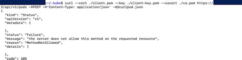 lab 5 1 curl xpost has error of the server does not allow this
