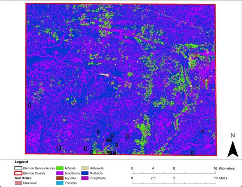 Survey Areas With Prehistoric Component On Soil Suborder Download
