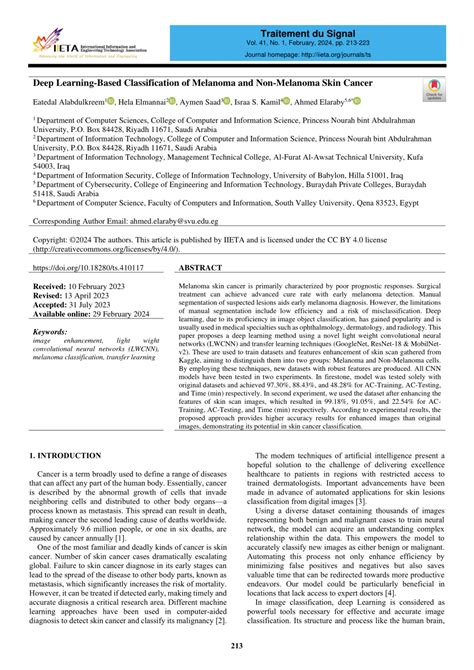 Pdf Deep Learning Based Classification Of Melanoma And Non Melanoma