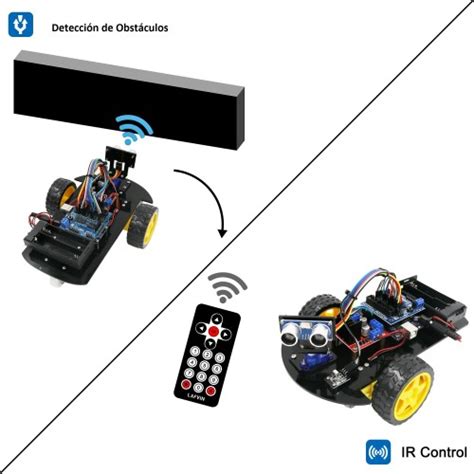 Robot Kit Infrarrojo Ir Arduino WD