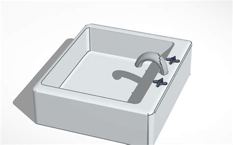 3d Design Sink Tinkercad