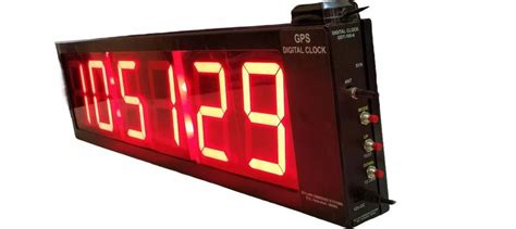 Gps Synchronization Digital Clock 4 Inch 6 Digit At 12500 Skylark Clocks In Hyderabad ID