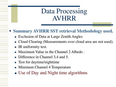 Avhrr And Ship Ir Sensor Versus In Situ Sail Boom And Ctd Instruments Ppt Download