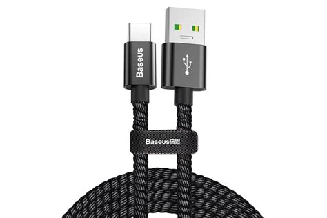 قیمت کابل شارژ باسئوس Type A به Type C مدل Double با طول 1 متر