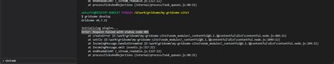 Gridsomesource Contentful Error Request Failed With Status Code 401