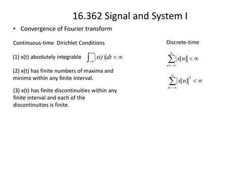 PPT Discrete Time Fourier Transform PowerPoint Presentation Free Download ID