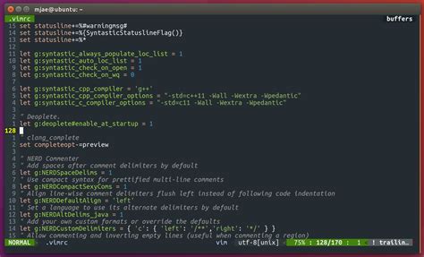 vim Linux 고요 Goyo 방해금지 모드 플러그인 김명재 Myeongjae Kim