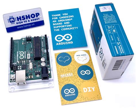 Arduino Uno Rev3 Chính Hãng Original Made In Italy Hshopvn