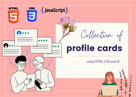 52 css profile cards free code demo
