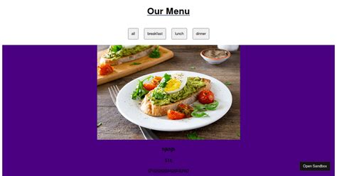 react codesandbox