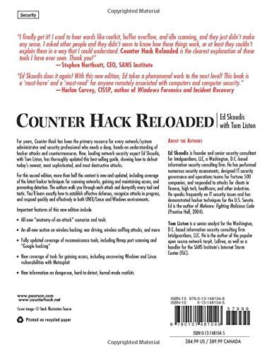Counter Hack Reloaded A Step By Step Guide To Computer Attacks And