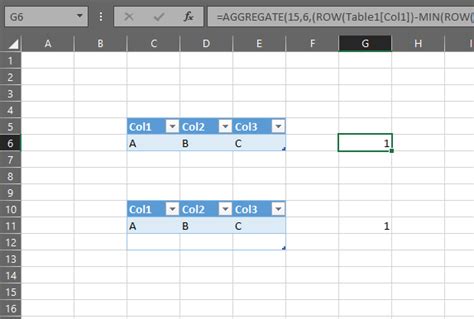 Excel Multiple Match Function Returns Error Against Table With One