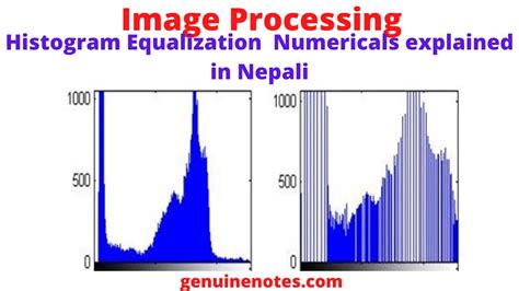 Histogram Equalization Numerical Solved And Explained In Nepali Image