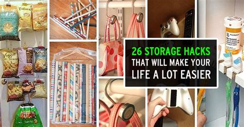 26 Storage Hacks Thatll Make Your Life A Whole Lot Easier