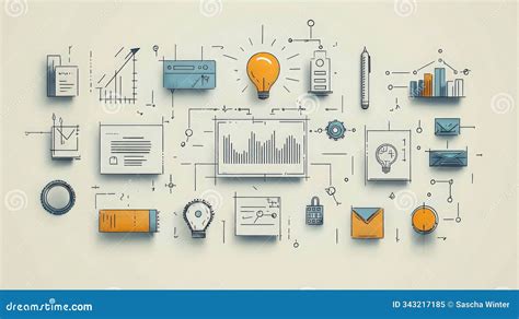 A Minimalistic Hand Drawn Diagram Representing The Iterative Design Process Generative Ai