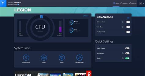 Lenovo Vantage Intelligent Cooling R Lenovo