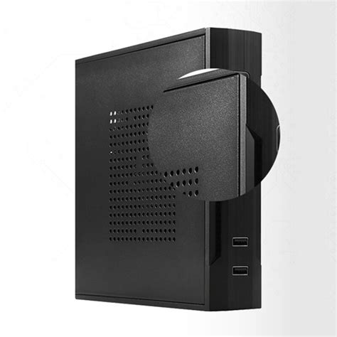 TX01 ITX Case HTPC Chassis With Back Mount Bracket Grandado