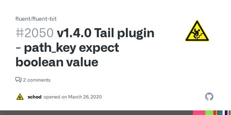 v1 4 0 tail plugin path key expect boolean value · issue 2050
