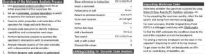 Cheat Sheet For Analyzing Malicious Software