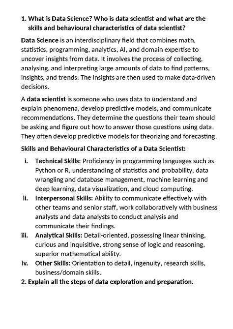 Data Analytics Using Python What Is Data Science Who Is Data Scientist And What Are The