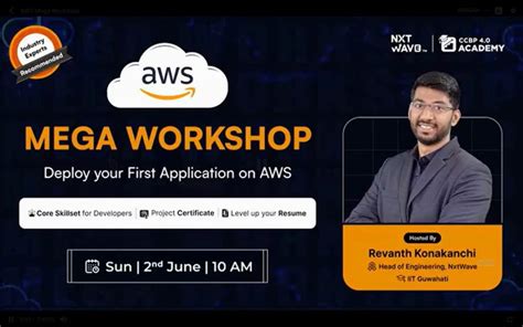 Ketha Ramyasri On Linkedin Aws Nxtwave Ccbp Academy Nxtwaveteam