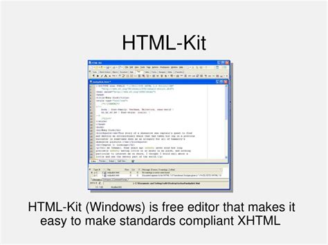 PPT XHTML And CSS PowerPoint Presentation Free Download ID