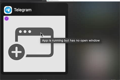 Bug Telegram Always Shows As Minimised · Issue 2169 · Lwouisalt Tab