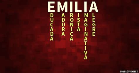 Qué significa emilia