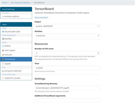 Tensorboard Documentation