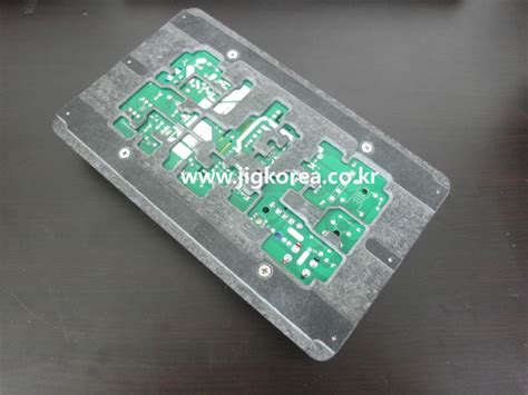 웨이브 솔더링 지그 밴딩컷팅압착밀착진동지그웨이브 지그soldering Jig 지그제작 코리아주jig제작 Pcb 검사지그 제작 Pcb 지그 Pcb Jig