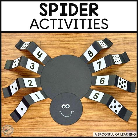 Fun Spider Activities For Kindergarten A Spoonful Of Learning