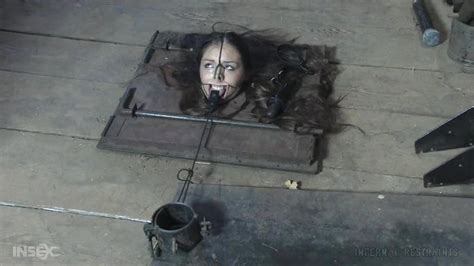 Sasha In Caged Sex Slave Gives Head Hd From Infernal Restraints