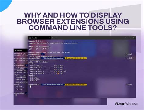 why and how to display browser extensions using command line