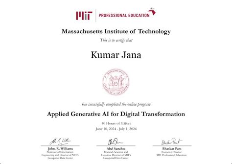 Kumar Jana On Linkedin Continuouslearning Mit