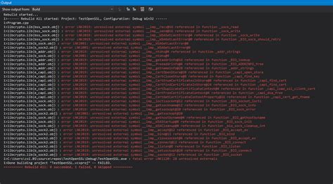 Visual Studio How To Link OpenSSL Libraries Statically In VS Stack Overflow