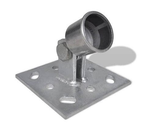 Besto Struct Plate Ground Spike Post Anchor Without Screws 34 Mm Diameter Ground Tie Down